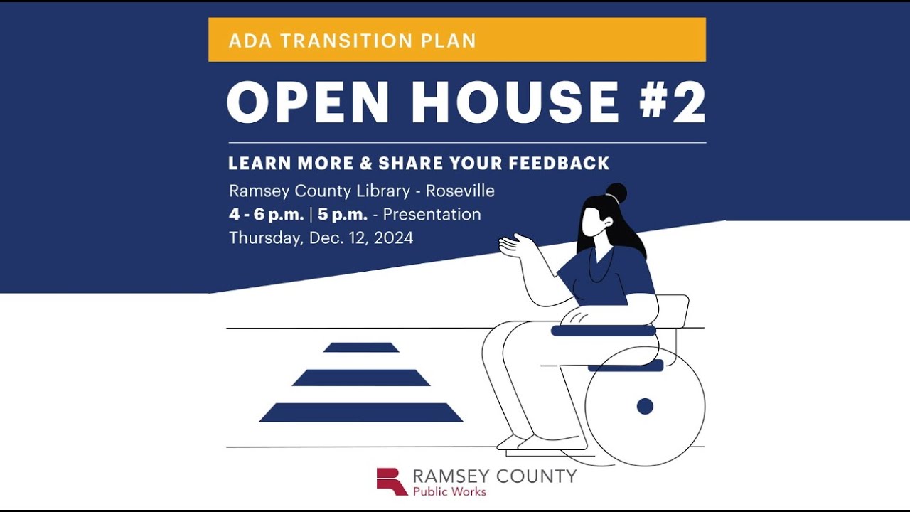 Ramsey County ADA Transition Plan Open House - YouTube