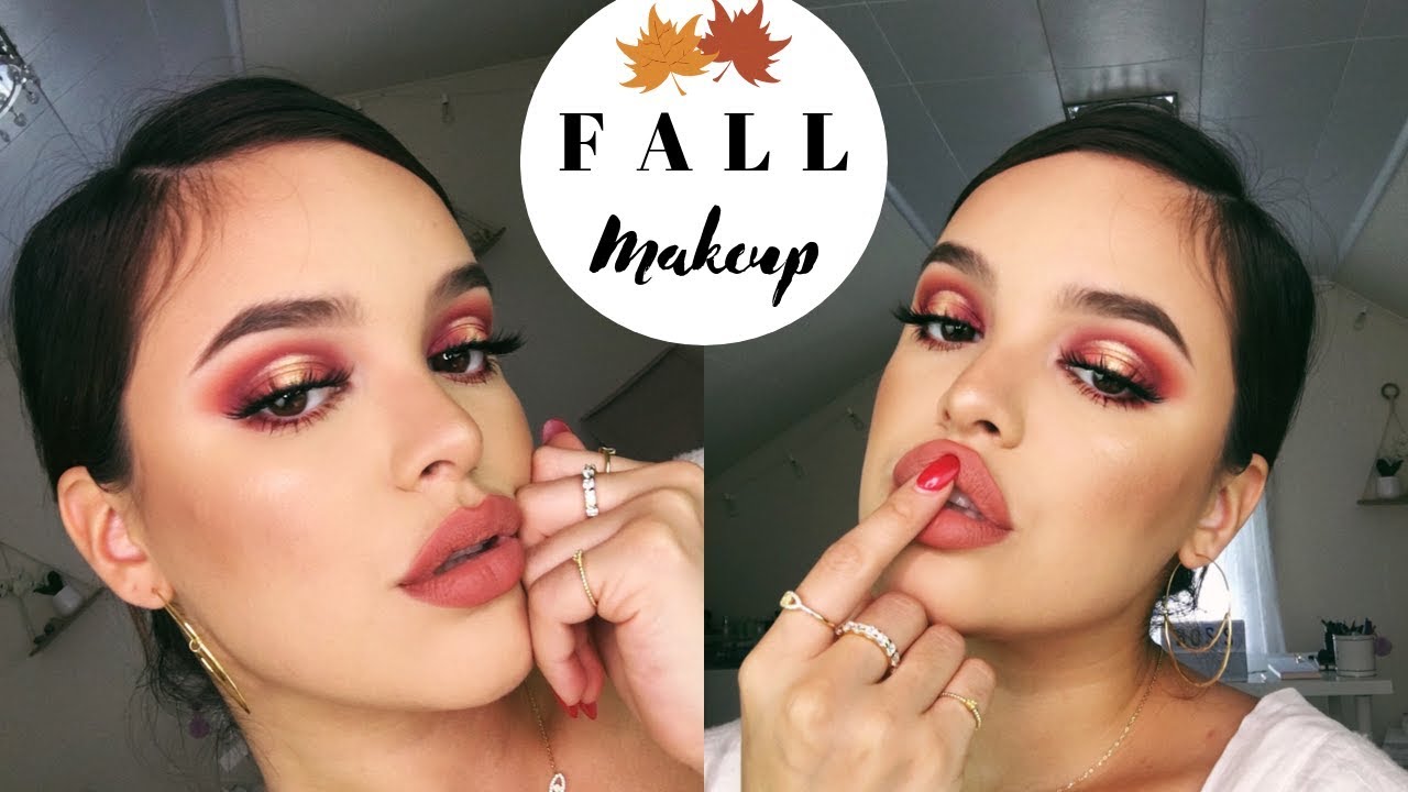 COLORFUL FALL MAKEUP TUTORIAL | CassidySecrets - YouTube