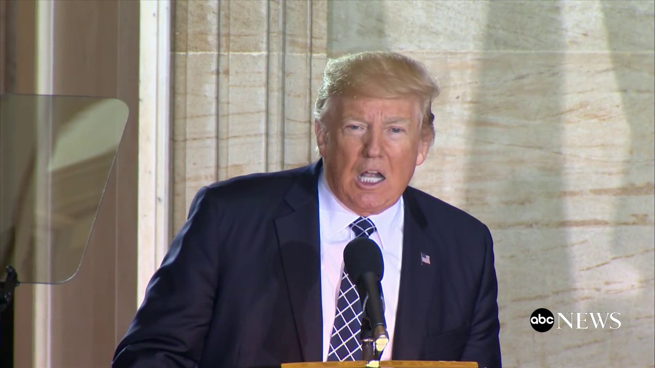 President Donald Trump full speech at 2017 US Holocaust Memorial Museum ...