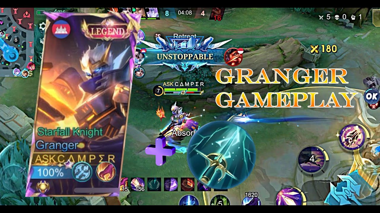 GRANGER JUNGLE !! Item TOP 1 Global Build | GRANGER GAMEPLAY | - YouTube