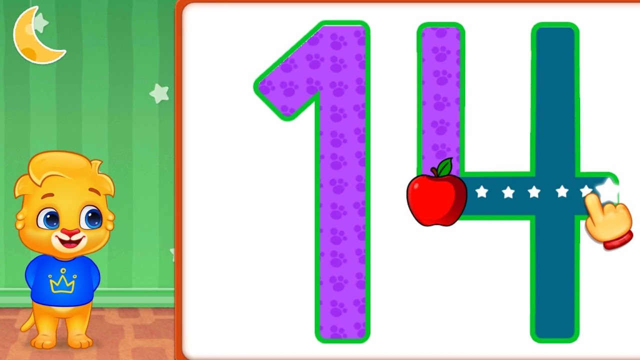 Play with Numbers Eleven , Twelve, Thirteen..|| Trace the Numbers ...