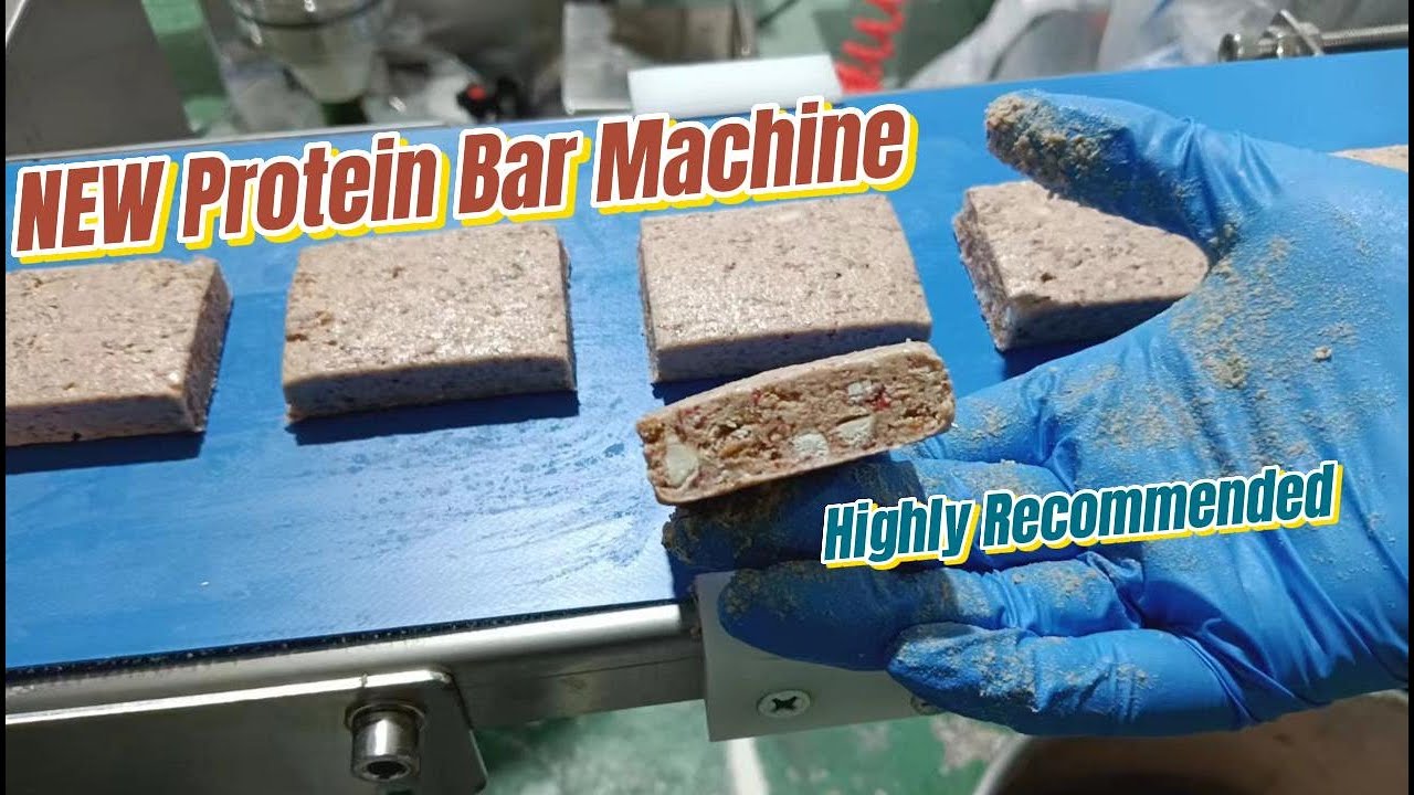 Use Beikn New Protein Bar Making Machine To Make Protein Bars (Tested ...