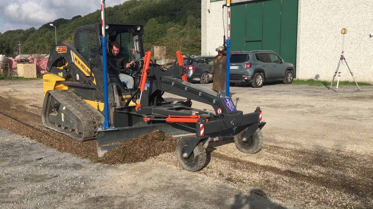 Lama livellatrice laser - YouTube