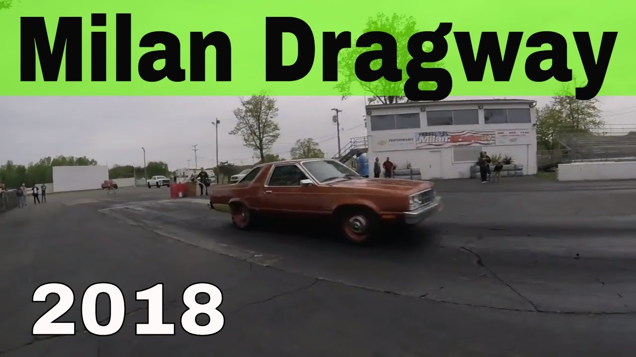 Kids first time Racing At "Milan Dragway" Racing a Silverado - YouTube