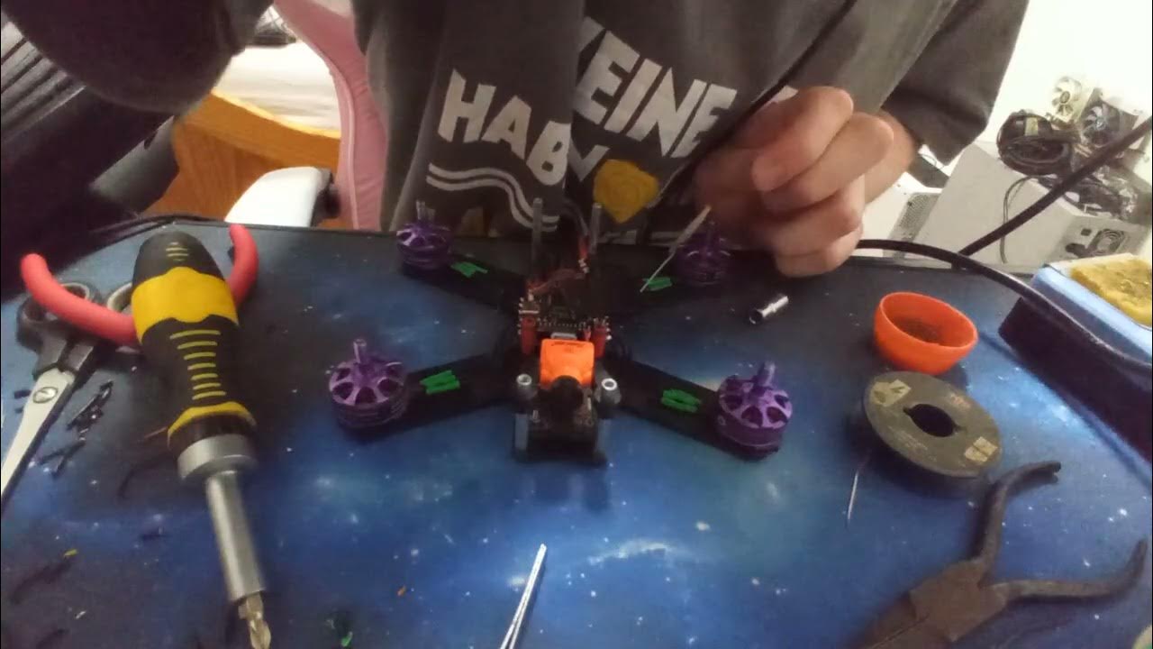 FPVDrone Rebuild Part #4 (F4V3.2S Plus stack) - YouTube