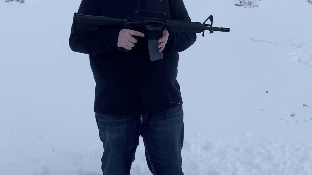 Colt 733 Full Auto Gun From the movie "Heat" - YouTube