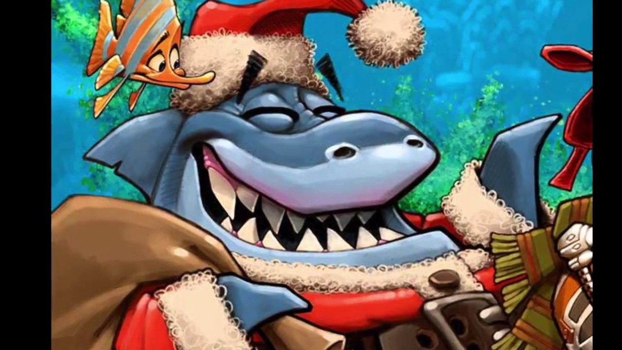 Santa Shark - YouTube