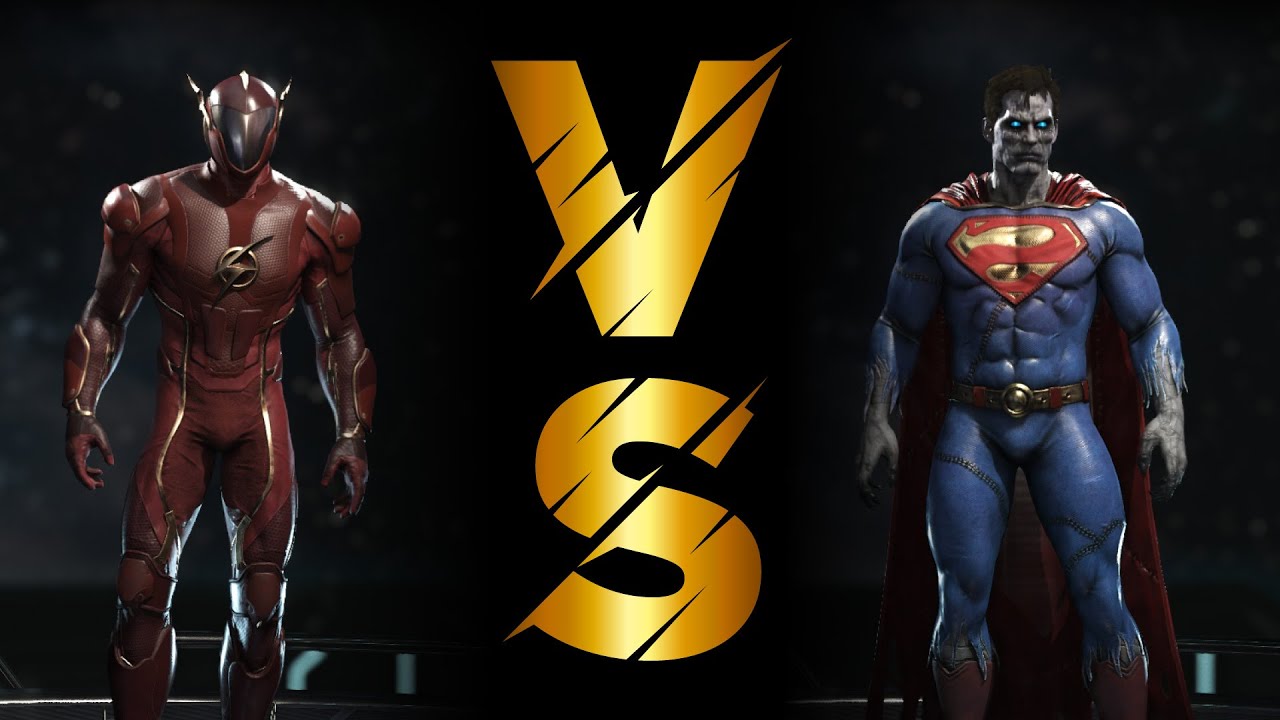 Flash vs Bizarro - Injustice 2 Gameplay FULL HD - YouTube