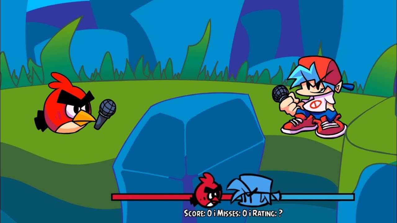 FNF Vs Angry Birds / FunkyBirds Part 1 - YouTube