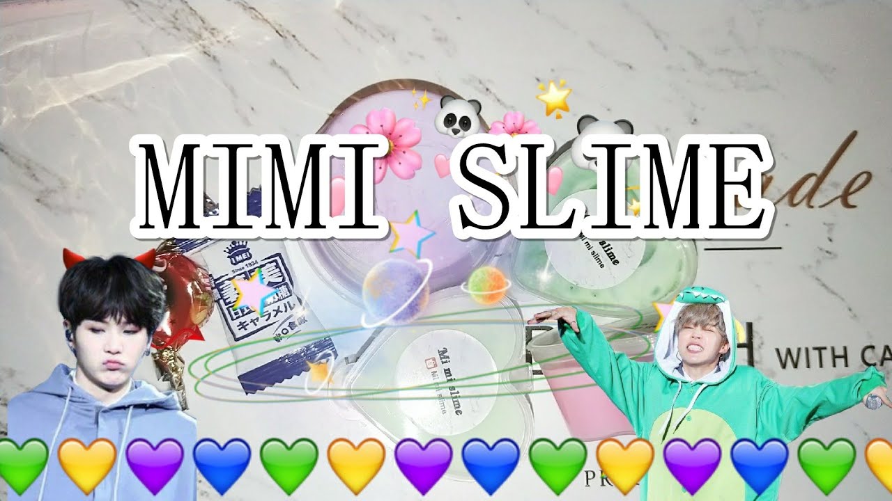 MIMI slime 內有抽獎通知w|聲音開大🔊|雲朵史萊姆☁|實色史萊姆🌚|🌸🌸🌸| - YouTube