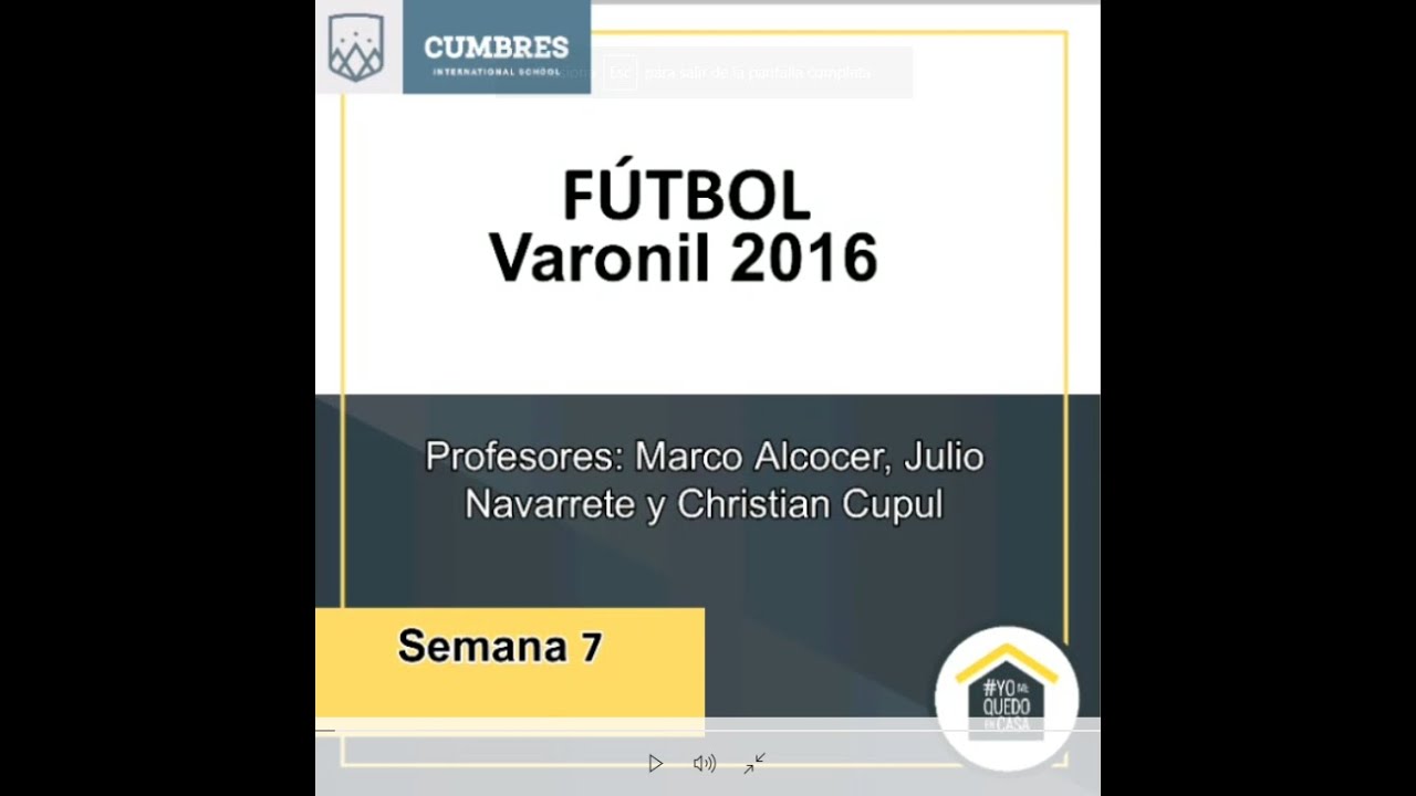 7a Semana Futbol Varonil 2016 Marco, Julio y Christian - YouTube