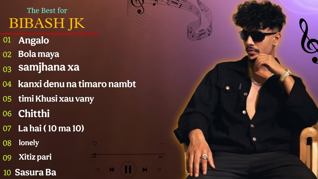 Bibash JK song best collection Top 10 @BibashJk. Tezab Music - YouTube