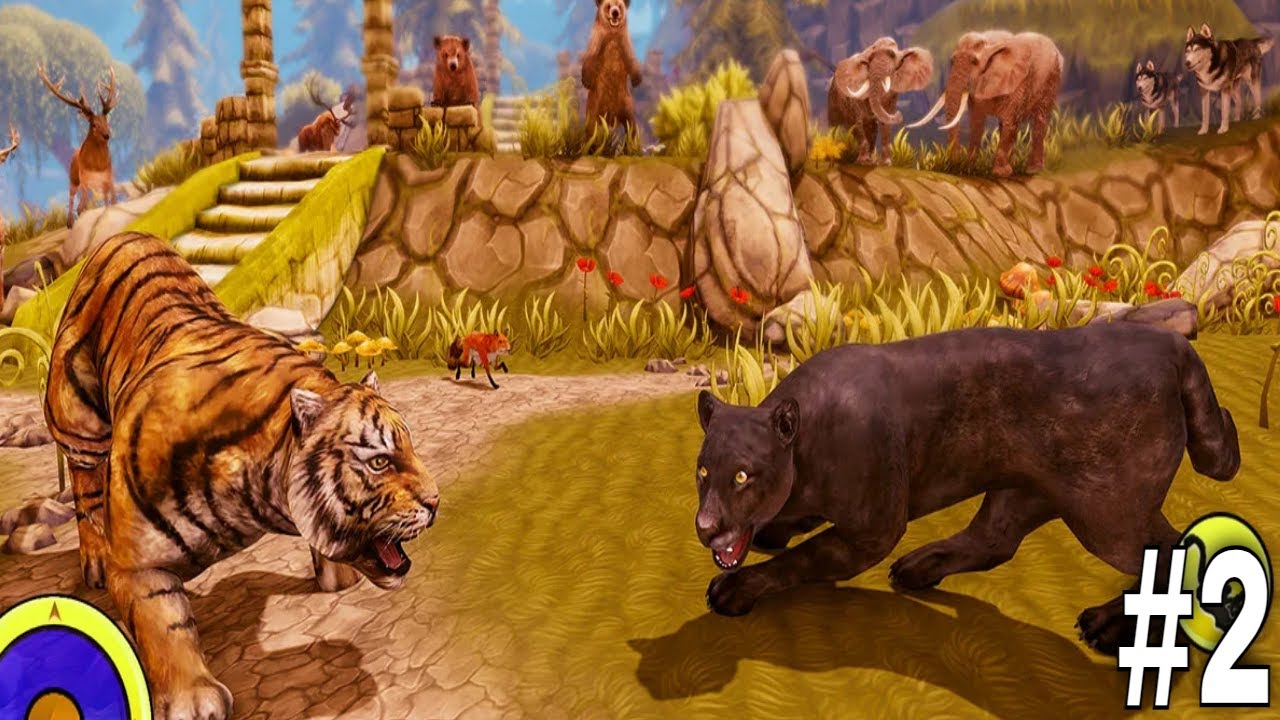 Black Panther Family Simulator - Wild Panther | Wild Animals | RKM ...