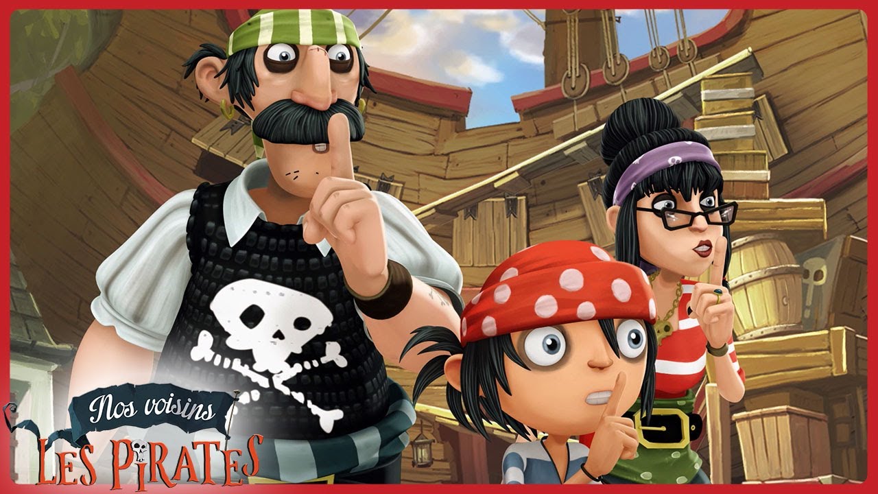 Les crocs qui brillent | ÉPISODE COMPLET | Nos Voisins les Pirates ...
