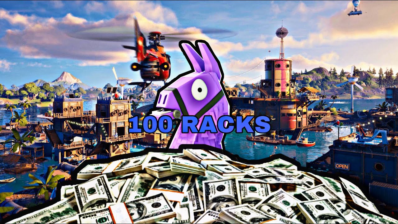 100 Racks💸(fortnite montage) - YouTube