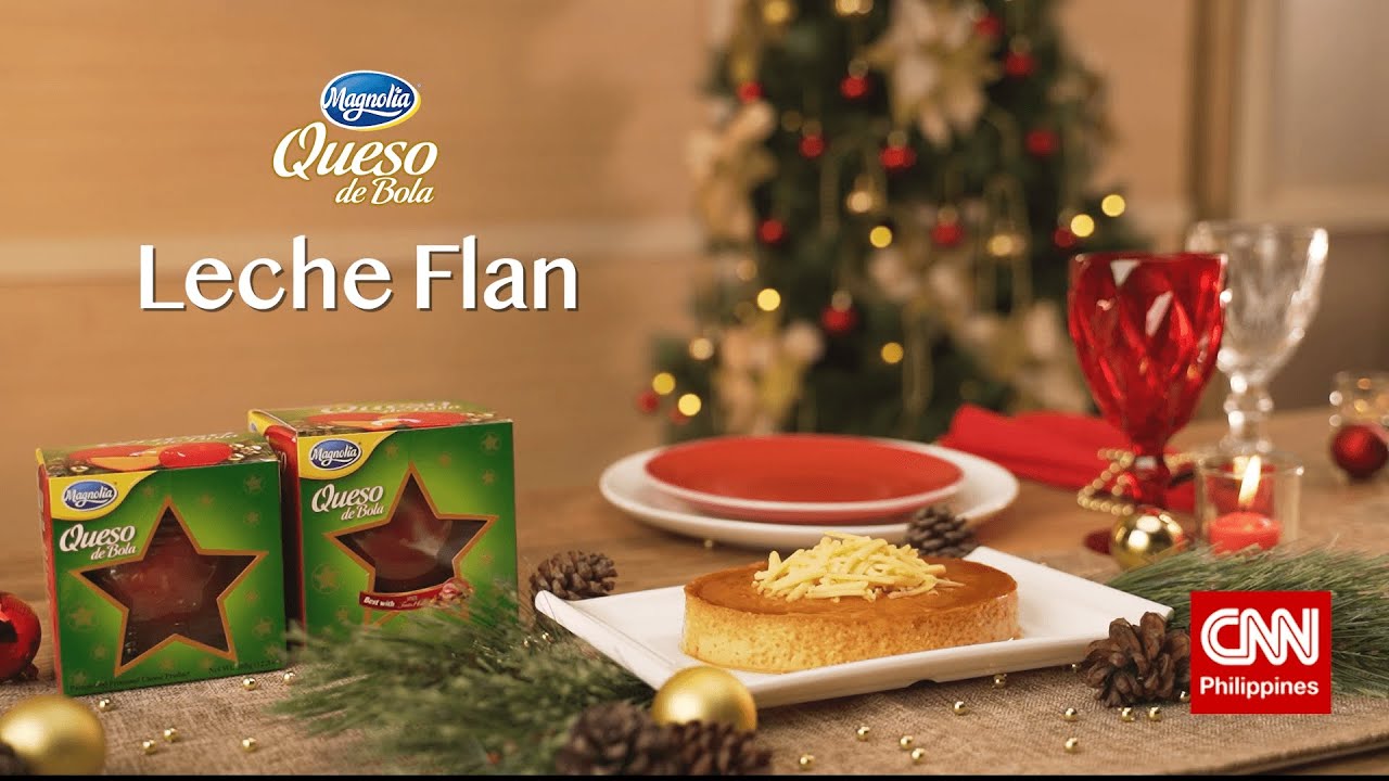Magnolia Queso de Bola: Leche Flan - YouTube