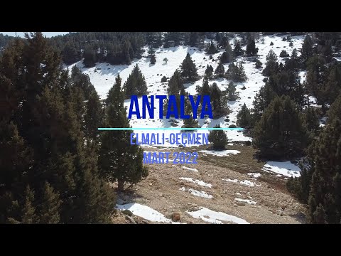 Dinlendirici Drone Videoları - Karlı Dağlar - (Relaxing Drone Videos - Snowy Mountains)