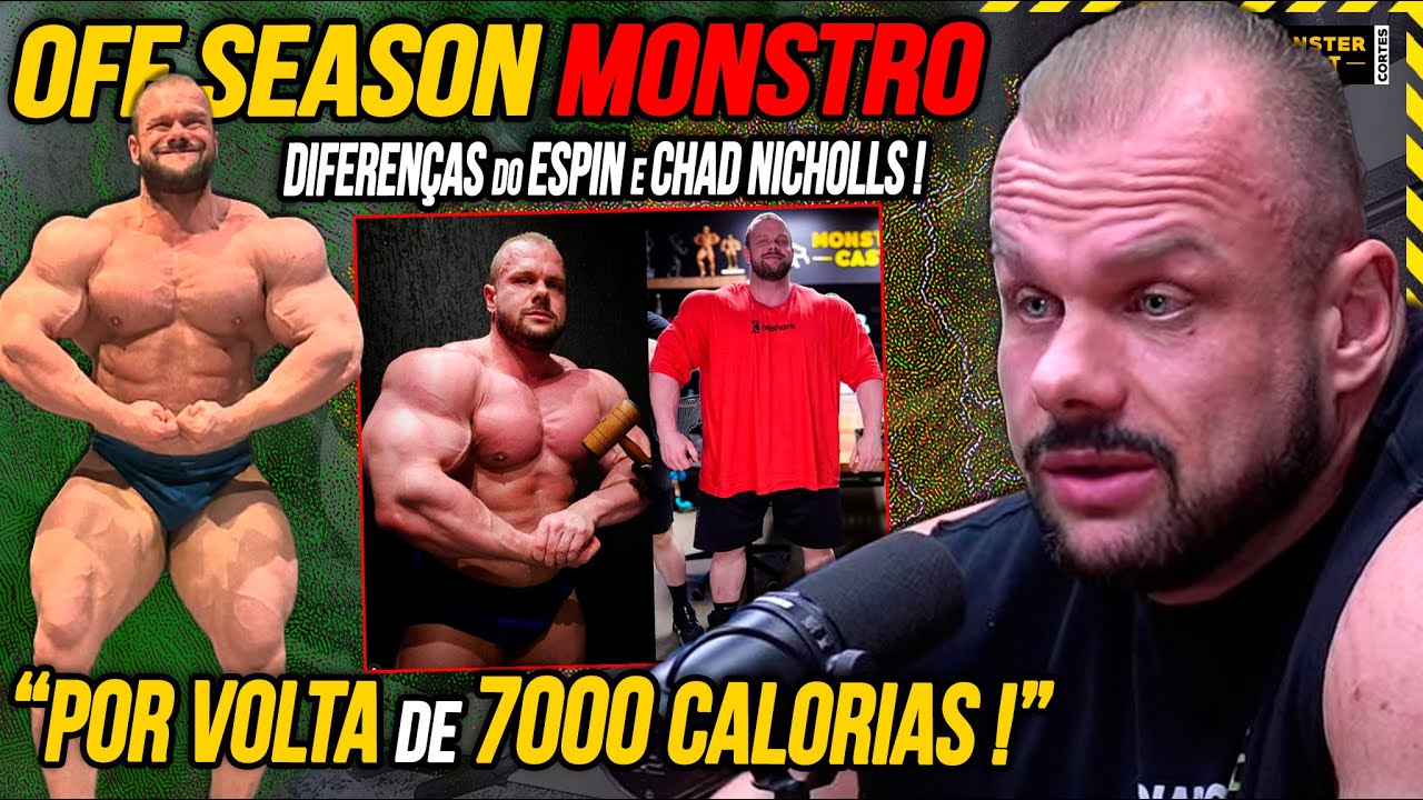 BULKING BRUTAL COM 149KG ! DIFERENÇAS ENTRE CHAD NICHOLLS E ESPIN NO ...