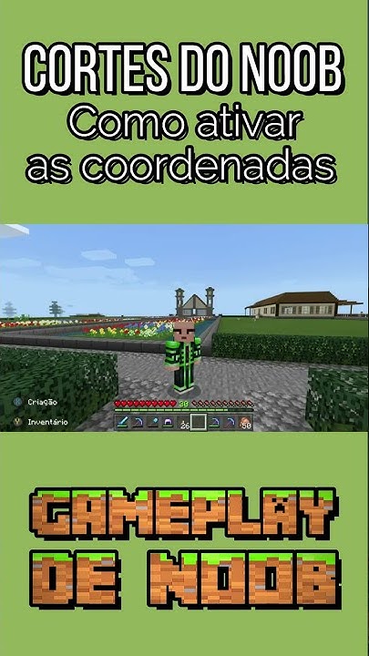 Como ativar as COORDENADAS no Minecraft #Shorts - YouTube