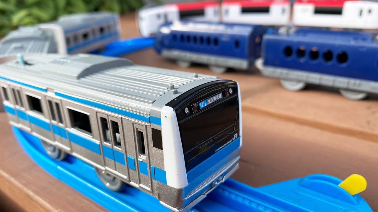 Plarail japanese train | SERIES E233 KEIHIN-TOHOKU LINE part2 | long ...
