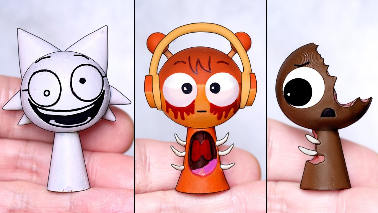 Making SPRUNKI Animated Series Intro Horror Mode Oren Wenda Brud ...