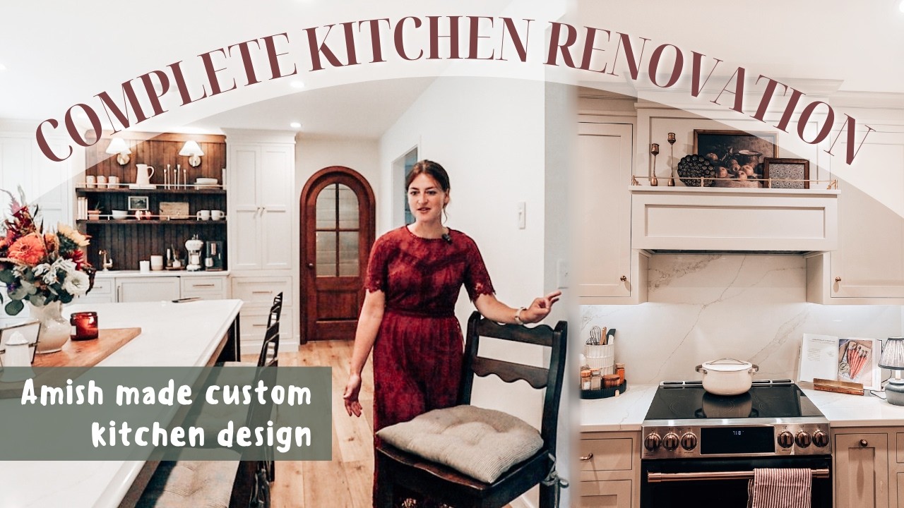 Kitchen Renovation REVEAL: Moving into my new custom kitchen after 2 ...