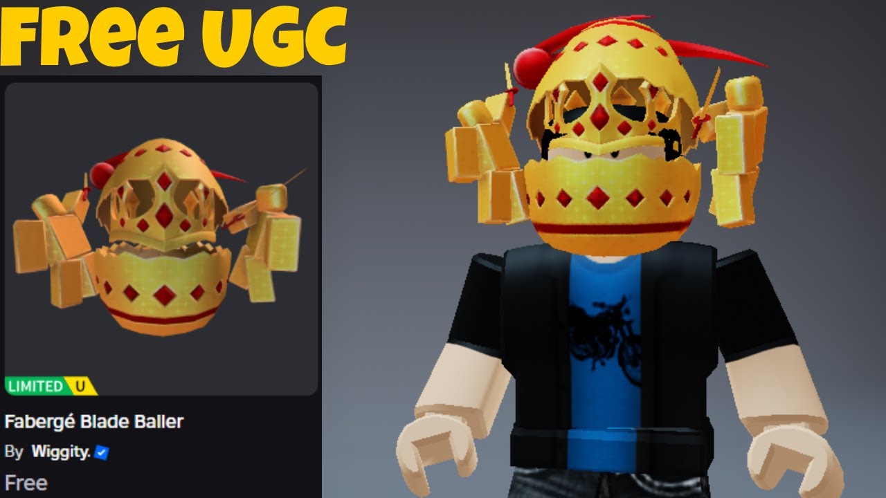 Free UGC Limited! How To Get Fabergé Blade Baller In Blade Ball ...