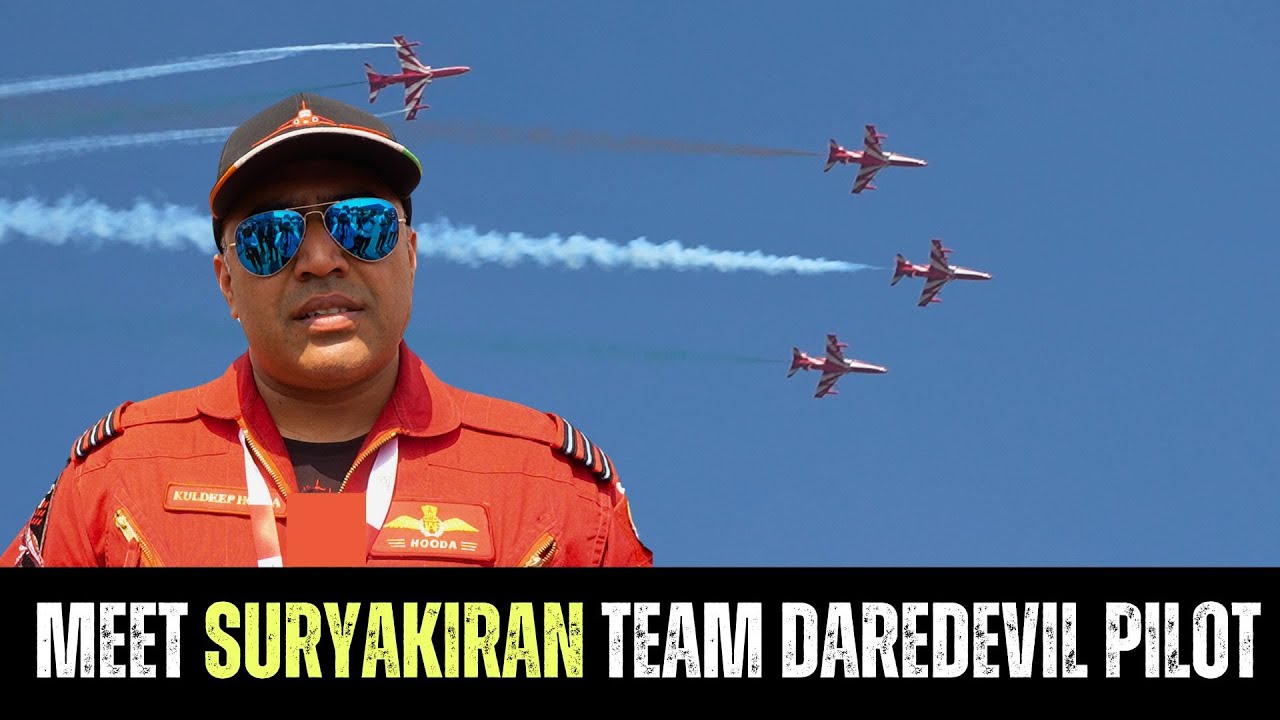 IAF Aerobatics Performing Suryakiran Daredevil Pilot Explains What Does ...