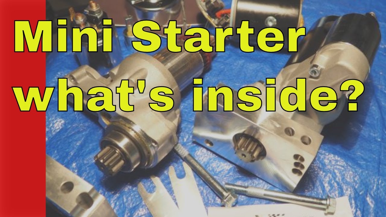 GM Small Block Chevy High Torgue Mini Starter @maxpeedingrods - YouTube
