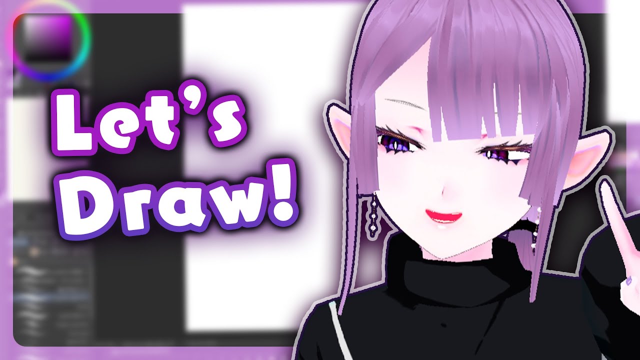 【drawing】quick productive draw and chill! - YouTube