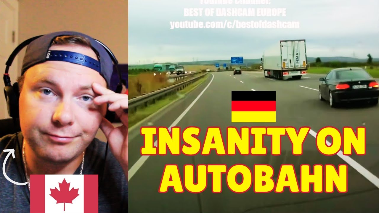 INSANE ROAD RAGE on THE AUTOBAHN (Canadian Reacts) - YouTube