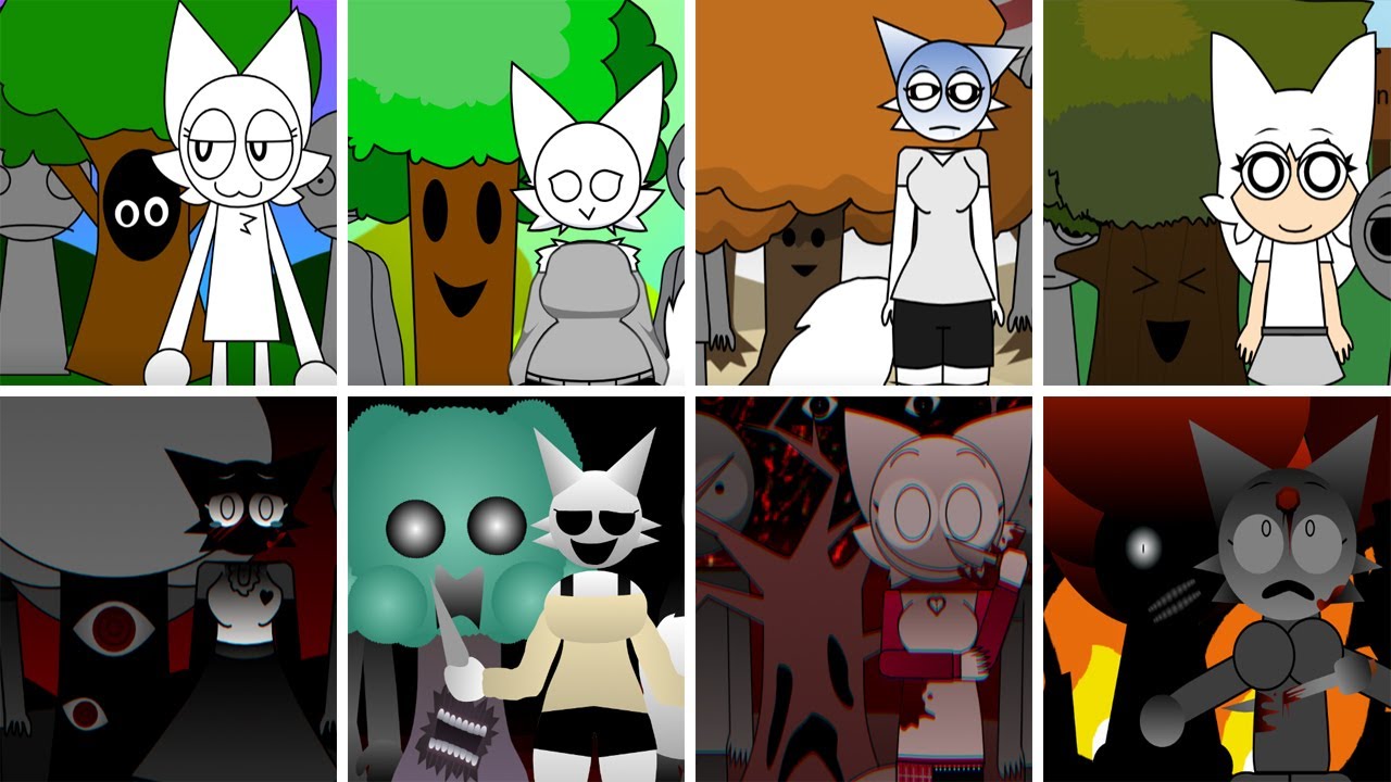 Incredibox - Sprunki but ONLY MR TREE and WENDA in ALL Human Edition ...