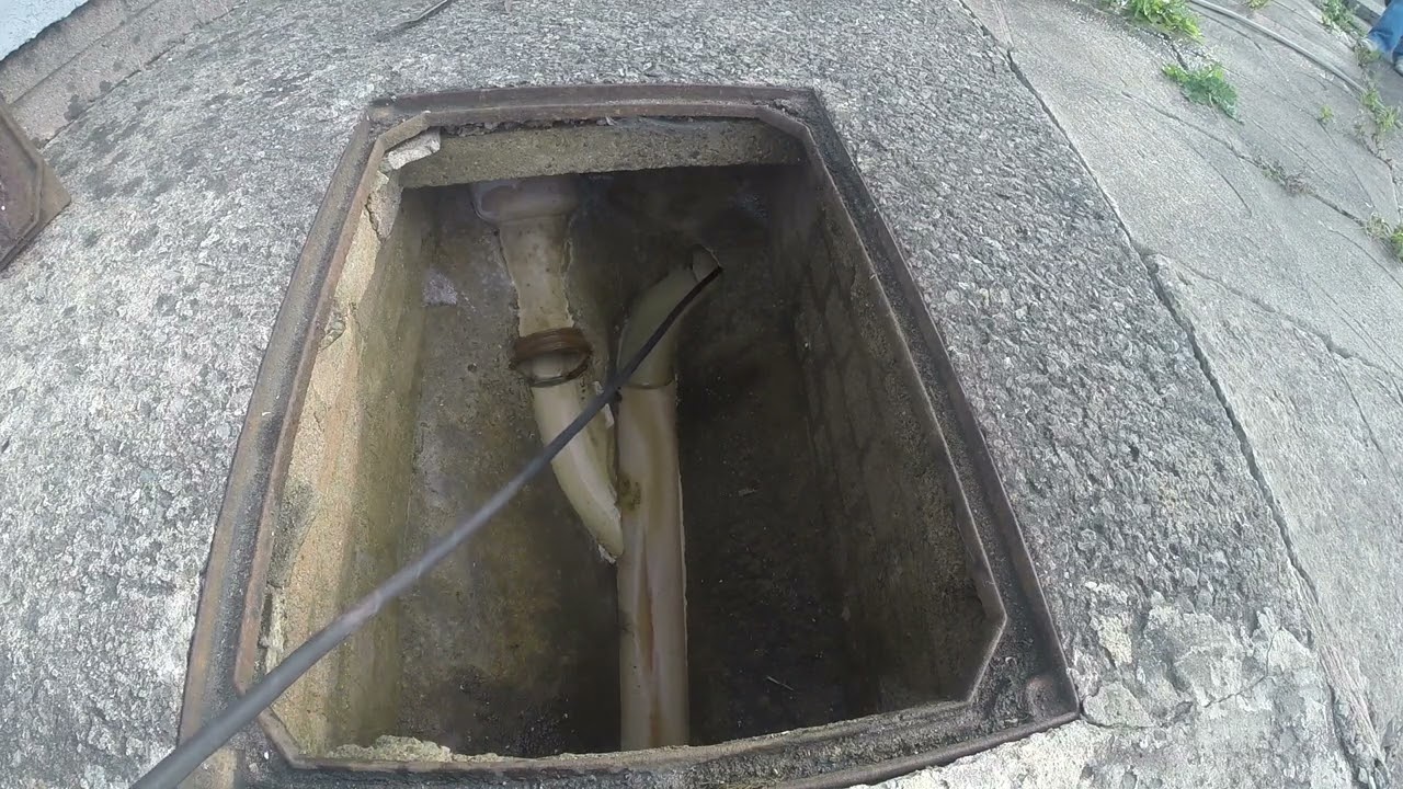 Blocked Drain (Rods_Away_296) - YouTube