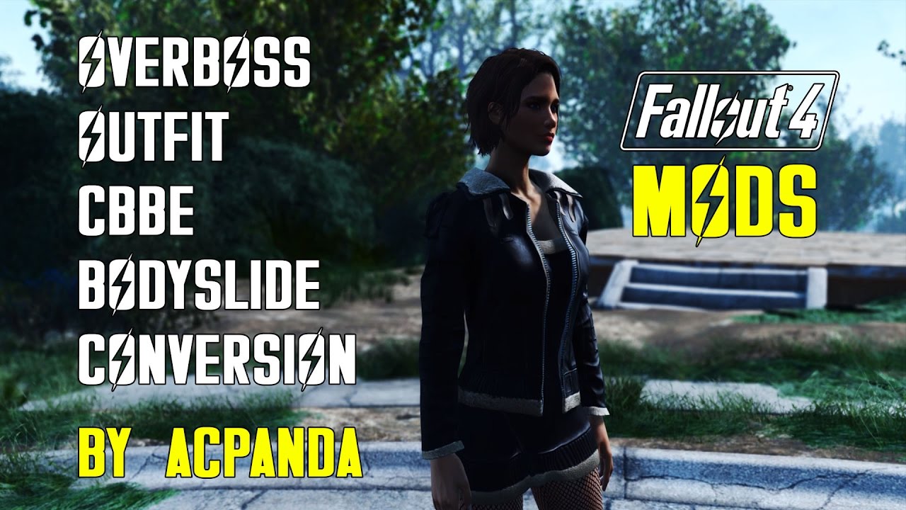 Fallout 4 Mods - Overboss Outfit CBBE Bodyslide Conversion by acpanda ...