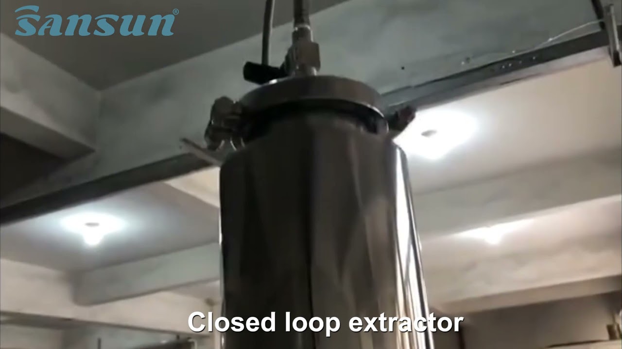 Sanitary BHO Closed Loop Extractor with Dewaxing Column and Recovery ...