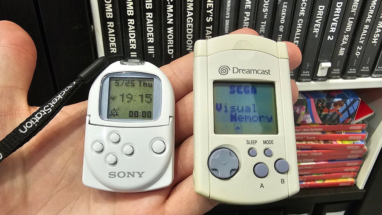 Rozpakowanie i pierwsze uruchomienie Sony Pocketstation i Dreamcast VM ...