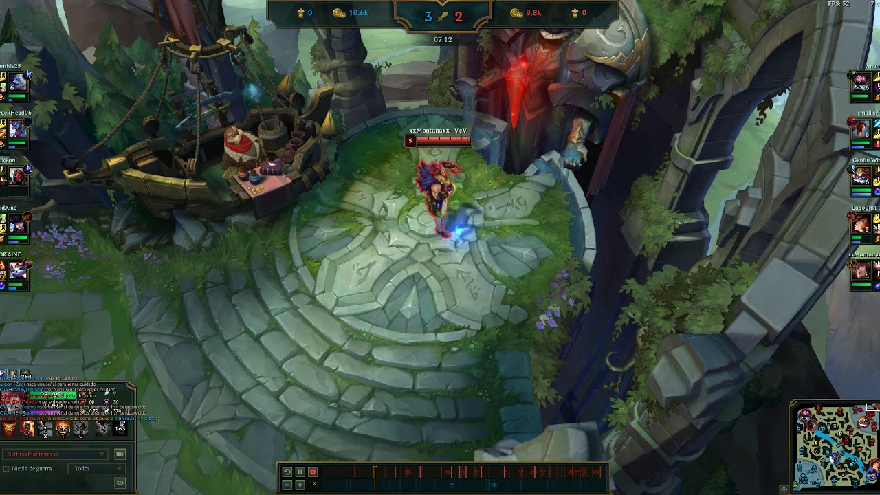 Epic partida league of legends.SETT partida perfecta - YouTube