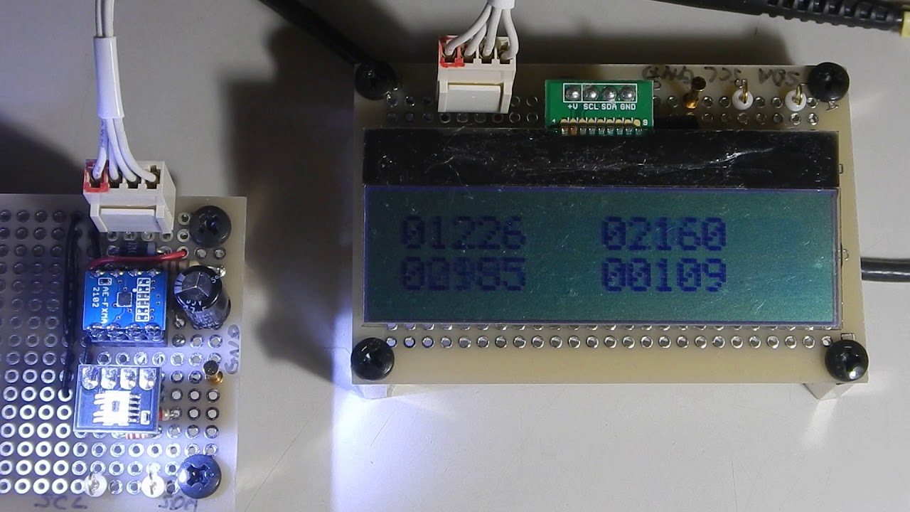 I2C Color Sensor S11059 02DT v000 X - YouTube