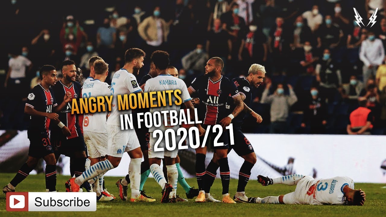 Football Fights & Angry Moments In Football 2021 - YouTube