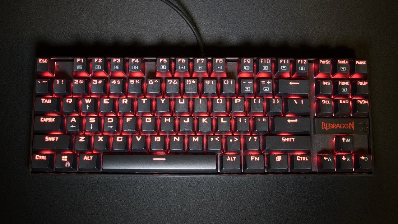 Redragon K552 Sound Test - YouTube