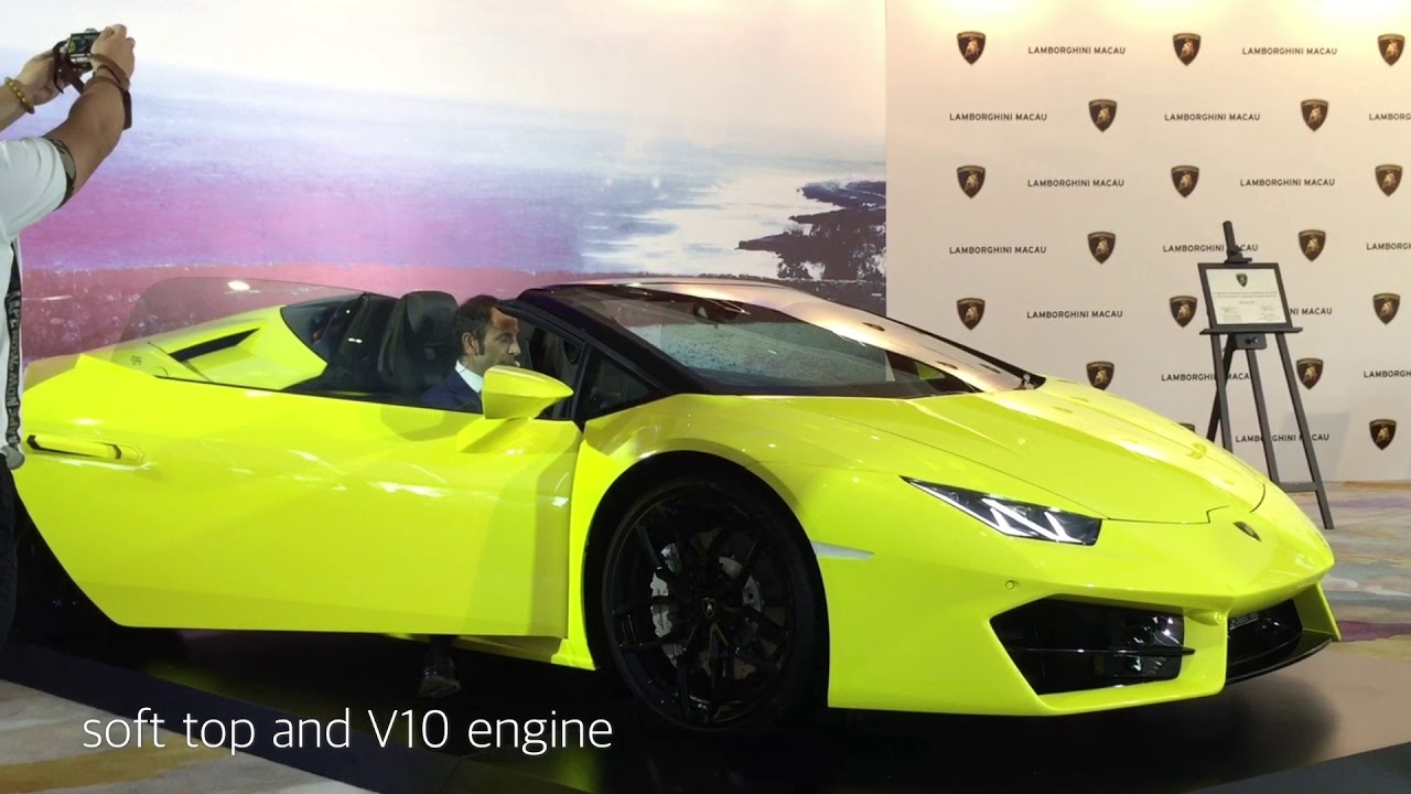 Lamborghini expands its presence in Macau with the opening of a new 4S ...