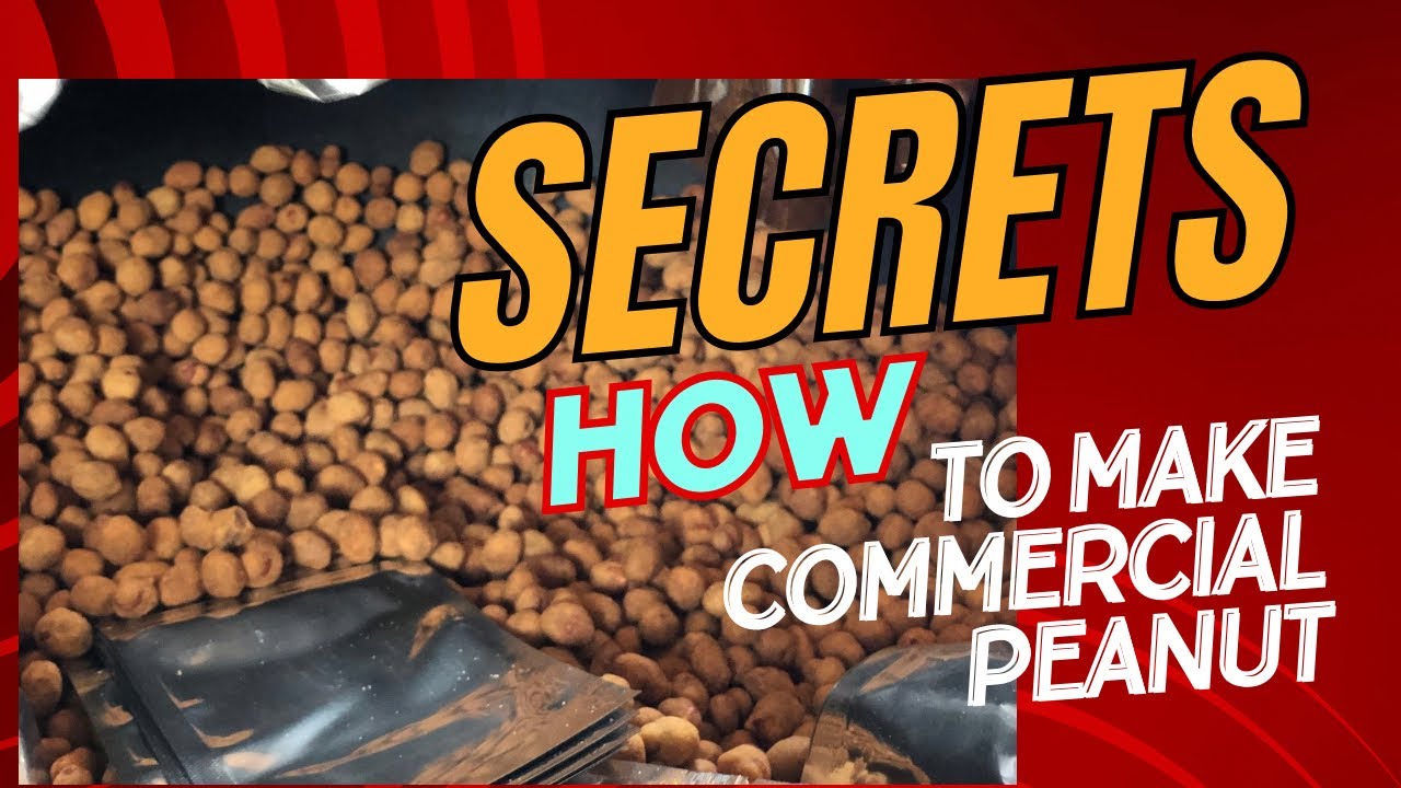 How to COAT commercial peanut, Best peanut making video. How to make ...