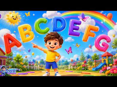 ABC Song for Kids 🌈 Learn Letters A-Z with Animals and Magic