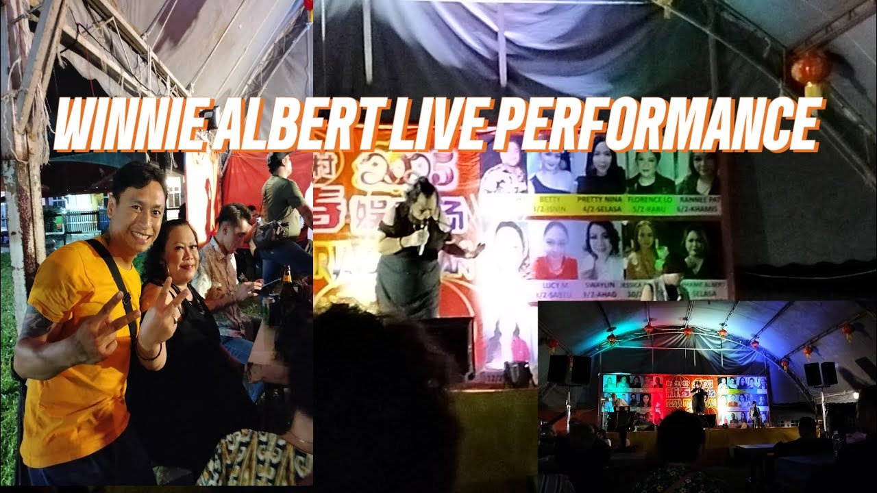 WINNIE ALBERT LIVE PERFORMANCE // Fun Fair Siburan, Sarawak - YouTube