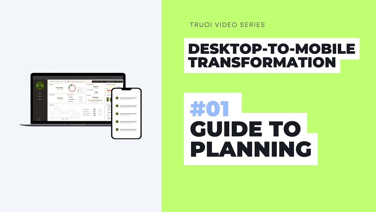 Desktop to Mobile Transformation 01 - YouTube