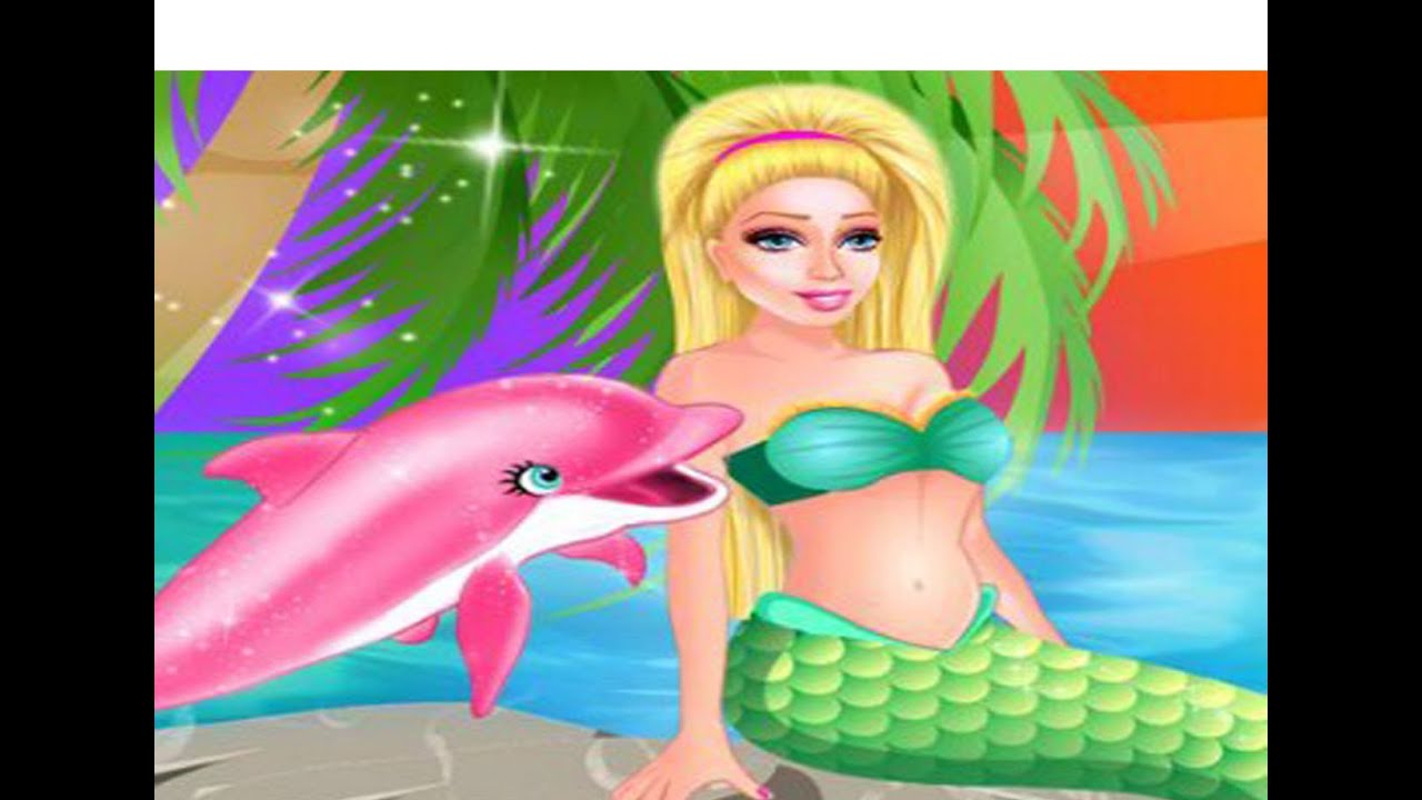 Mermaid Princess Magic Makeover - New Girls Games - YouTube