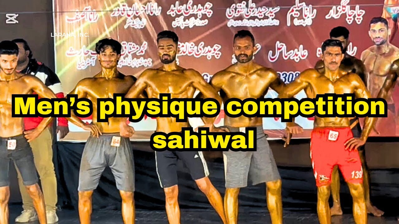 Men's physique competition sahiwal 💪🏻#rajpootfamily #competition # ...