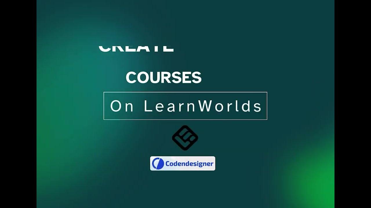 How to Create a Course in LearnWorlds Using AI - YouTube