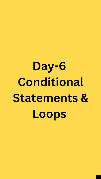 Js-Day6- Conditional Statements & Loops #coding #shorts - YouTube