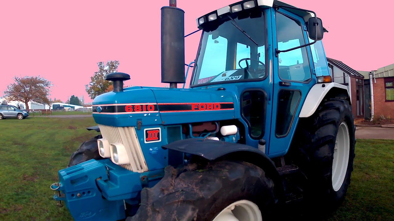 1991 Ford 6810 III 4.4 Litre 4-Cyl Diesel 4WD Tractor (90 HP) - YouTube